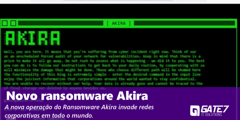 Novo ransomware Akira ataca empresas em todo o mundo